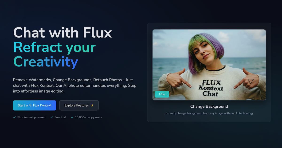 FLUX Kontext: AI-Powered Image Editing Made Simple & Powerful